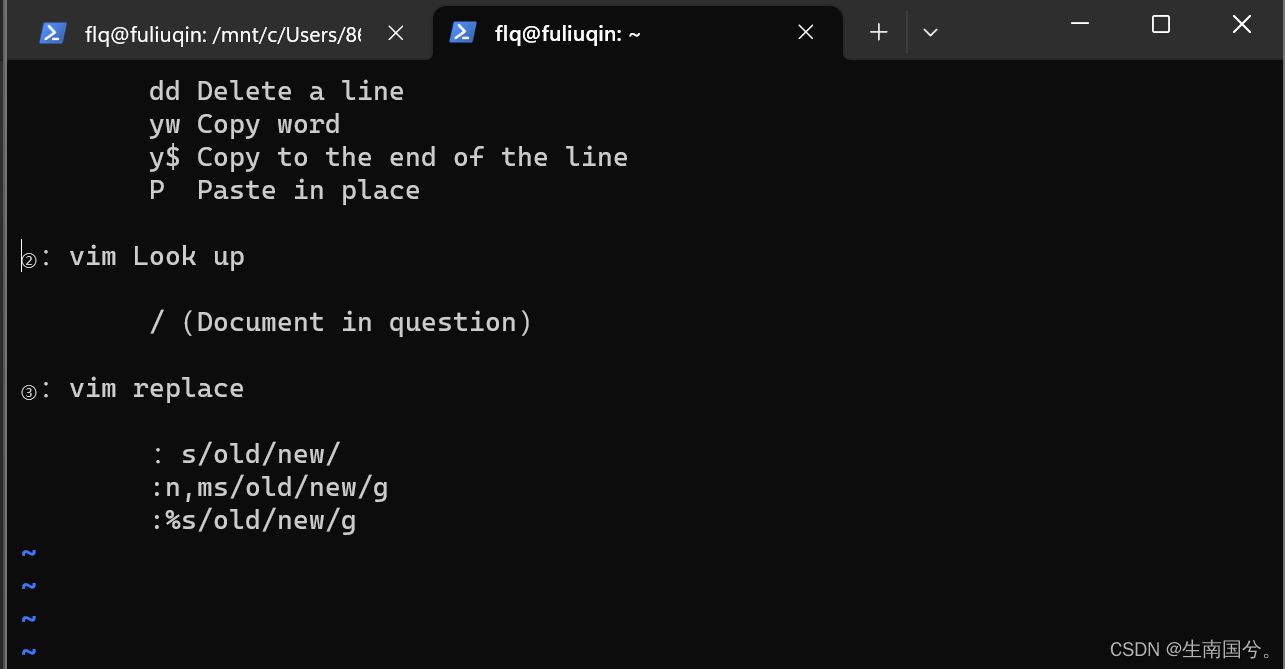 使用vim 编辑器指南利用vi编辑器新建一个空文件songtxt Csdn博客 