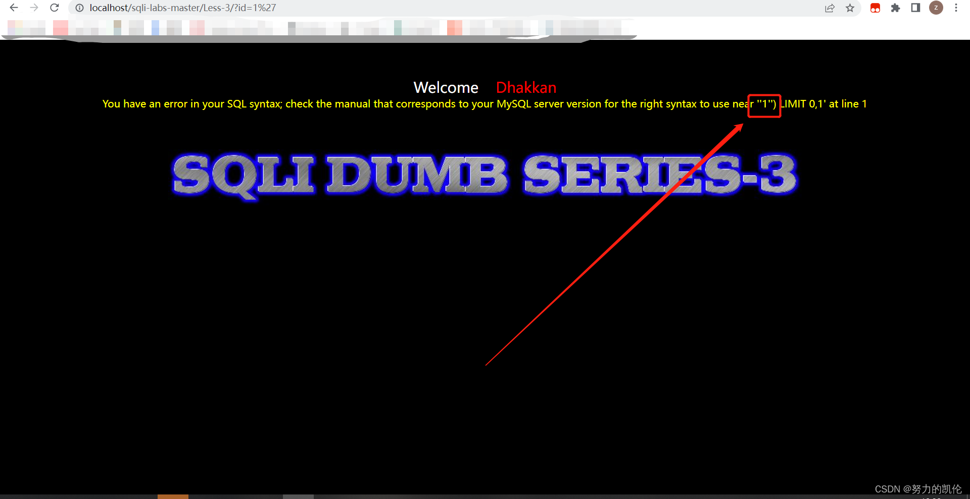 sqli-labs-master之第三关_sqli-labs第三关-CSDN博客