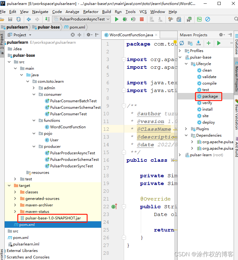 07_Pulsar高级组件基本使用(Connector,Functions,事务)、Function(轻量级计算流程)概念与使用、Connector 连接器概念与使用，其它Connector ...