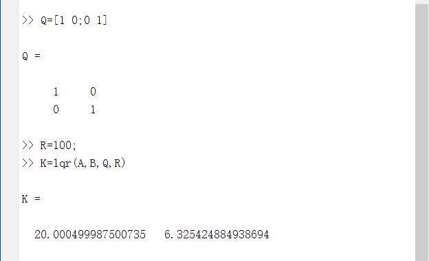 LQR control algorithm and matlab/simulink simulation - Programmer Sought