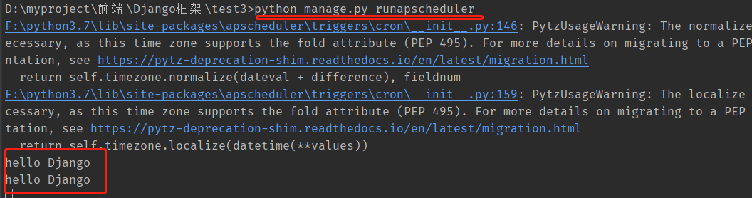 windows环境下_Django3.2+django_apscheduler0.6实现异步定时计划任务_apscheduler.scheduler 结合django异步-CSDN博客
