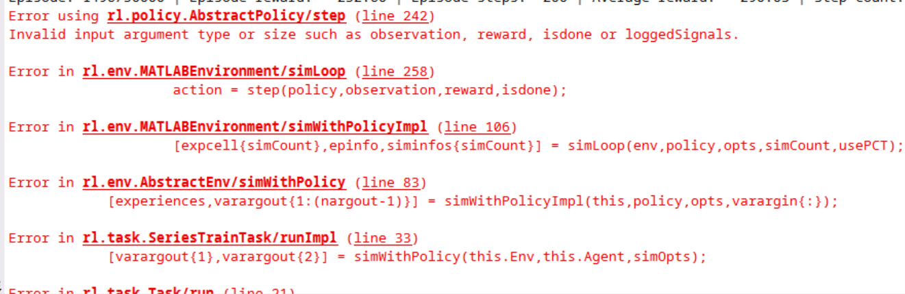 MATLAB的强化学习工具箱（Reinforcement Learning Toolbox）使用细节注意-CSDN博客
