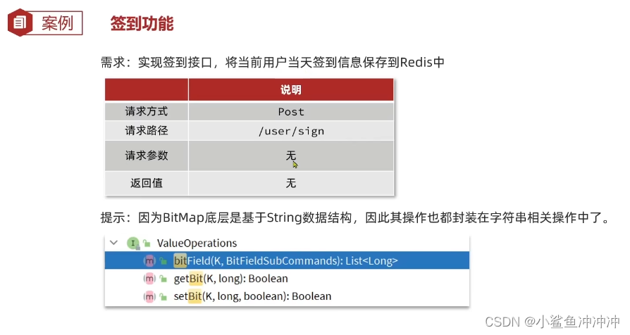 黑马redis实战项目——黑马点评笔记08 用户签到黑马点评签到 Csdn博客 