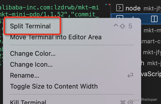 vscode终端切换或者并列显示设置_vscode文件夹并列显示-CSDN博客