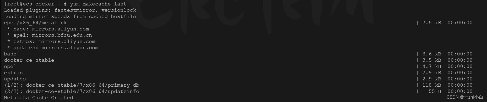 【docker安装】Centos7 安装 Docker （yum)_centos7 docker yum-CSDN博客