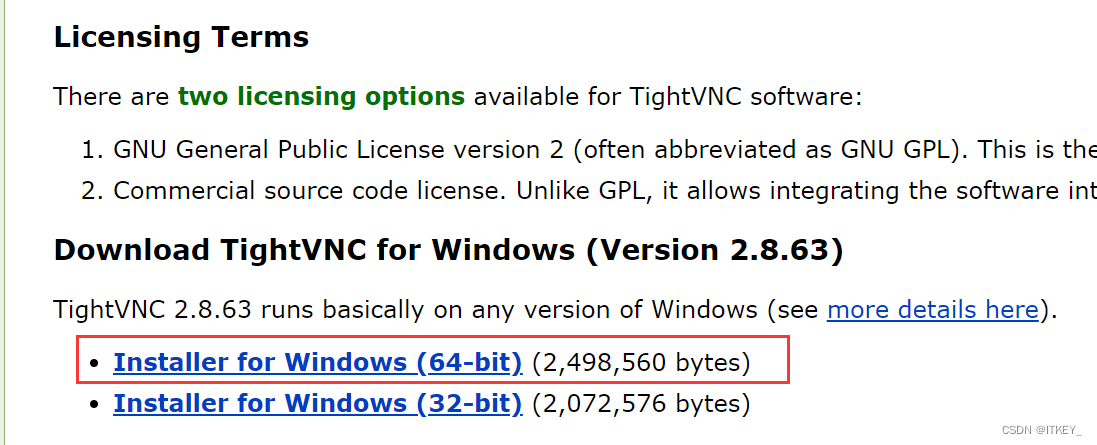 windows安装 vnc server_vnc server windows-CSDN博客