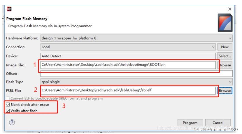 ZYNQ自带ARM核处理器的FPGA芯片烧写及最小系统搭建，bit文件烧写_fpga arm核-CSDN博客