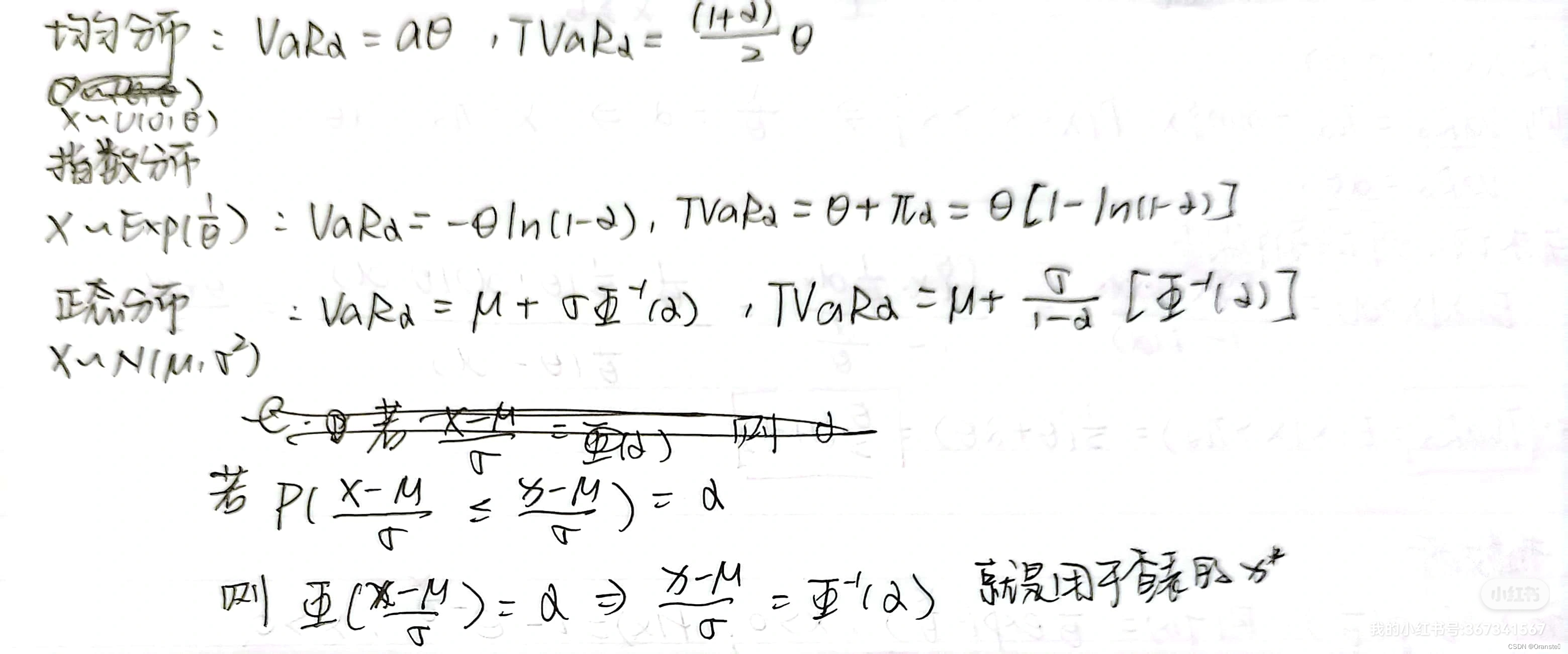 风险测度：VaR和TVaR-CSDN博客