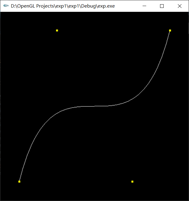 计算机图形学 实验7 《复杂图形绘制-Bezier曲线与Hermite曲线》_绘制bezier曲线实验总结-CSDN博客