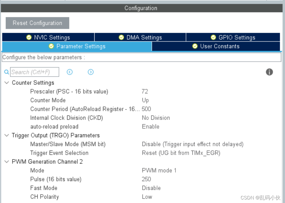 STM32 hal库使用笔记（三）定时器—PWM_stm32 hal pwm-CSDN博客