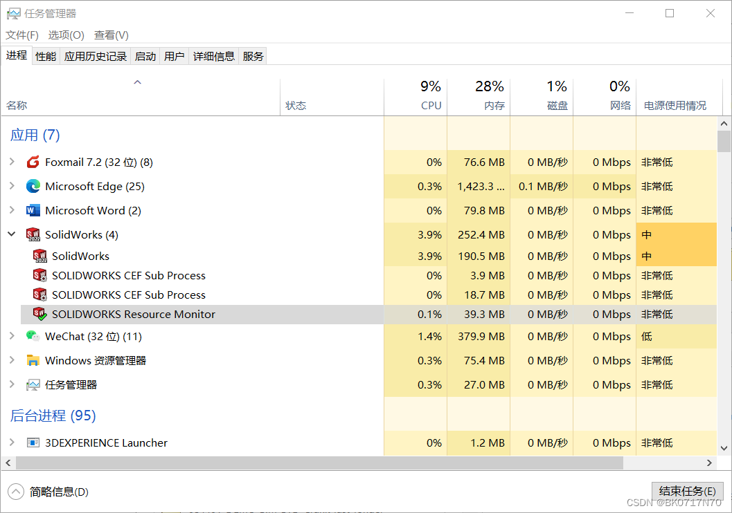 如何解决SOLIDWORKS Resource Monitor弹窗和系统内存很低的问题_solidworksresourcemonitor影响 ...