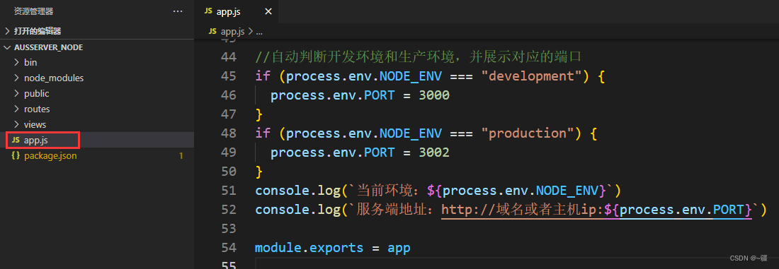 Vue2 Koa2项目设置环境变量(开发环境 生产环境) Koa 环境变量 Csdn博客