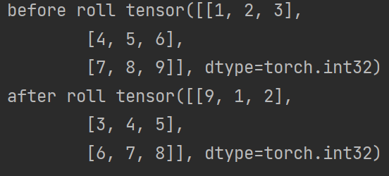 PyTorch基础（14）-- torch.roll()方法-CSDN博客