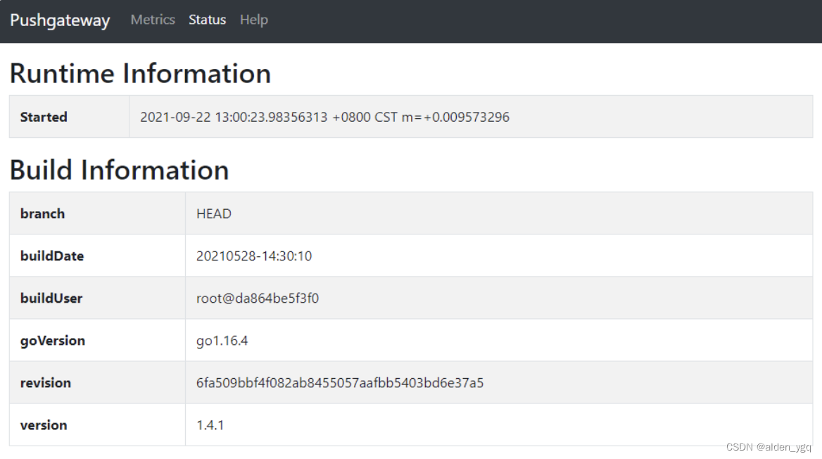 Prometheus监控实战之pushgatewaypushgateway收集监控指标 Csdn博客