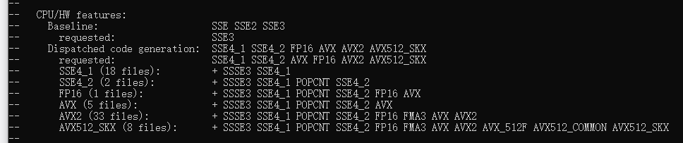 opencv cpu指令集SSE/AVX_opencv 编译 avx-CSDN博客