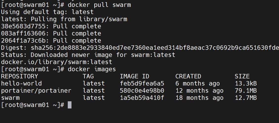 swarm集群搭建教程_docker swarm 初始化-CSDN博客