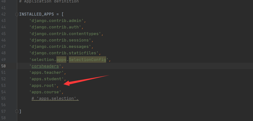 RuntimeError: Model class apps.course.models.Course doesn‘t declare an explicit app_label and i ...