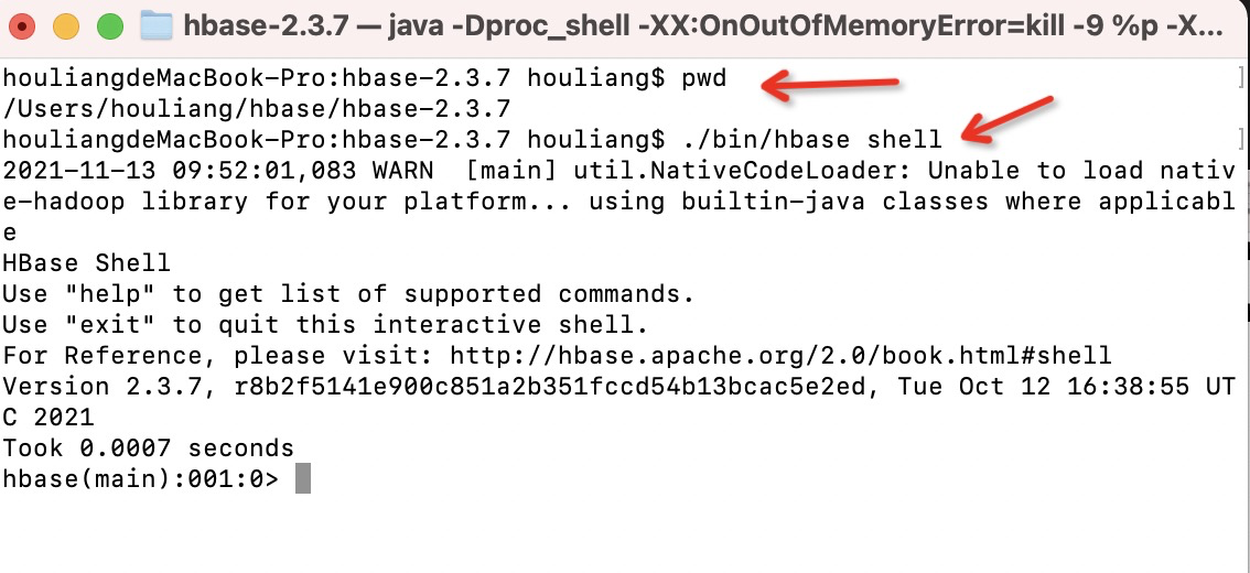 HBase入门：shell 常用命令_列族前缀和列的名字-CSDN博客