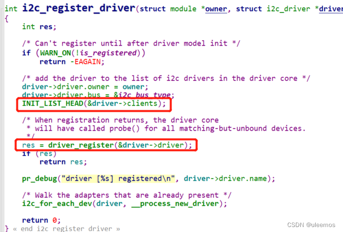 IIC (三) -- I2C系统驱动程序模型_i2c驱动程序-CSDN博客