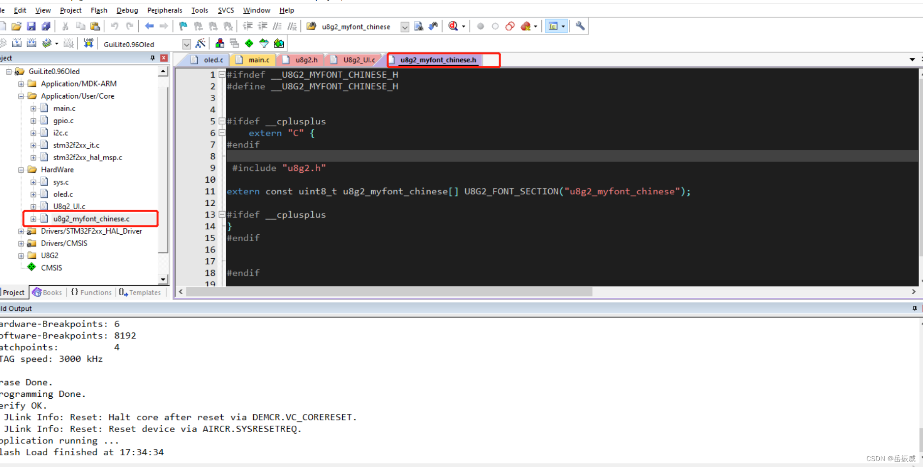 OLED之U8g2中文库使用_u8g2库的使用-CSDN博客