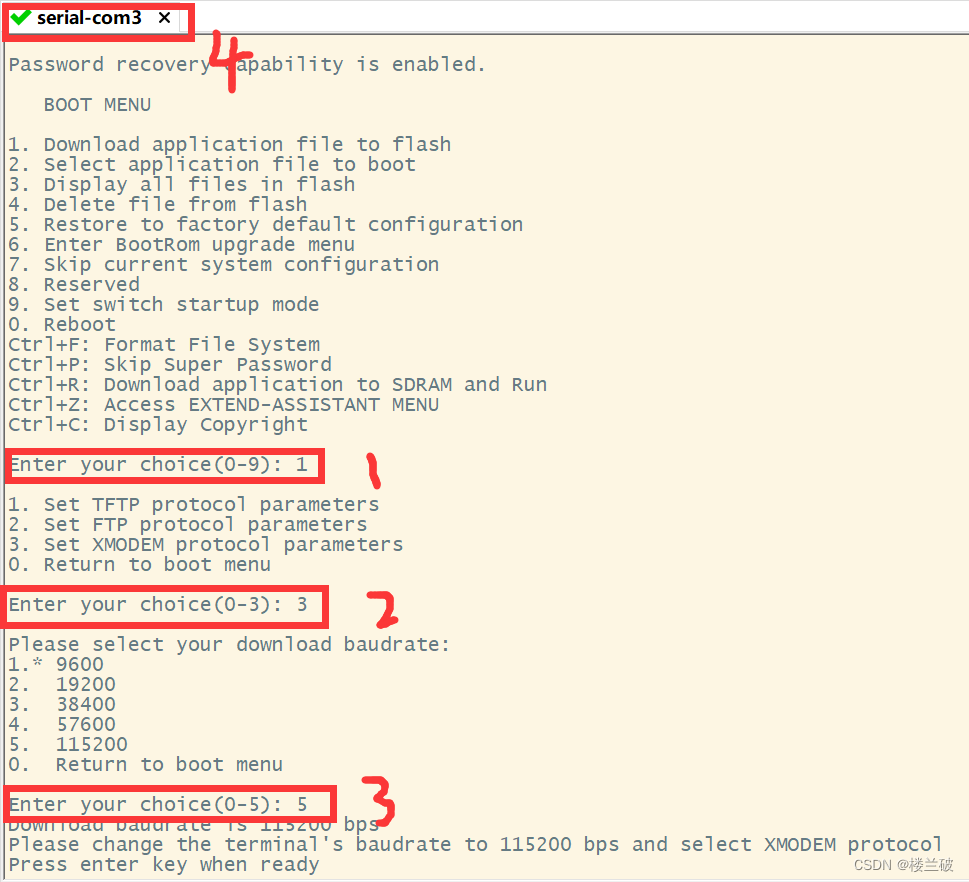 交换机升级错误 Application program does not exist._华三交换机 boot menu application program does not exist ...