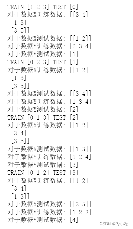 K-Fold交叉验证 原理+python实现-CSDN博客