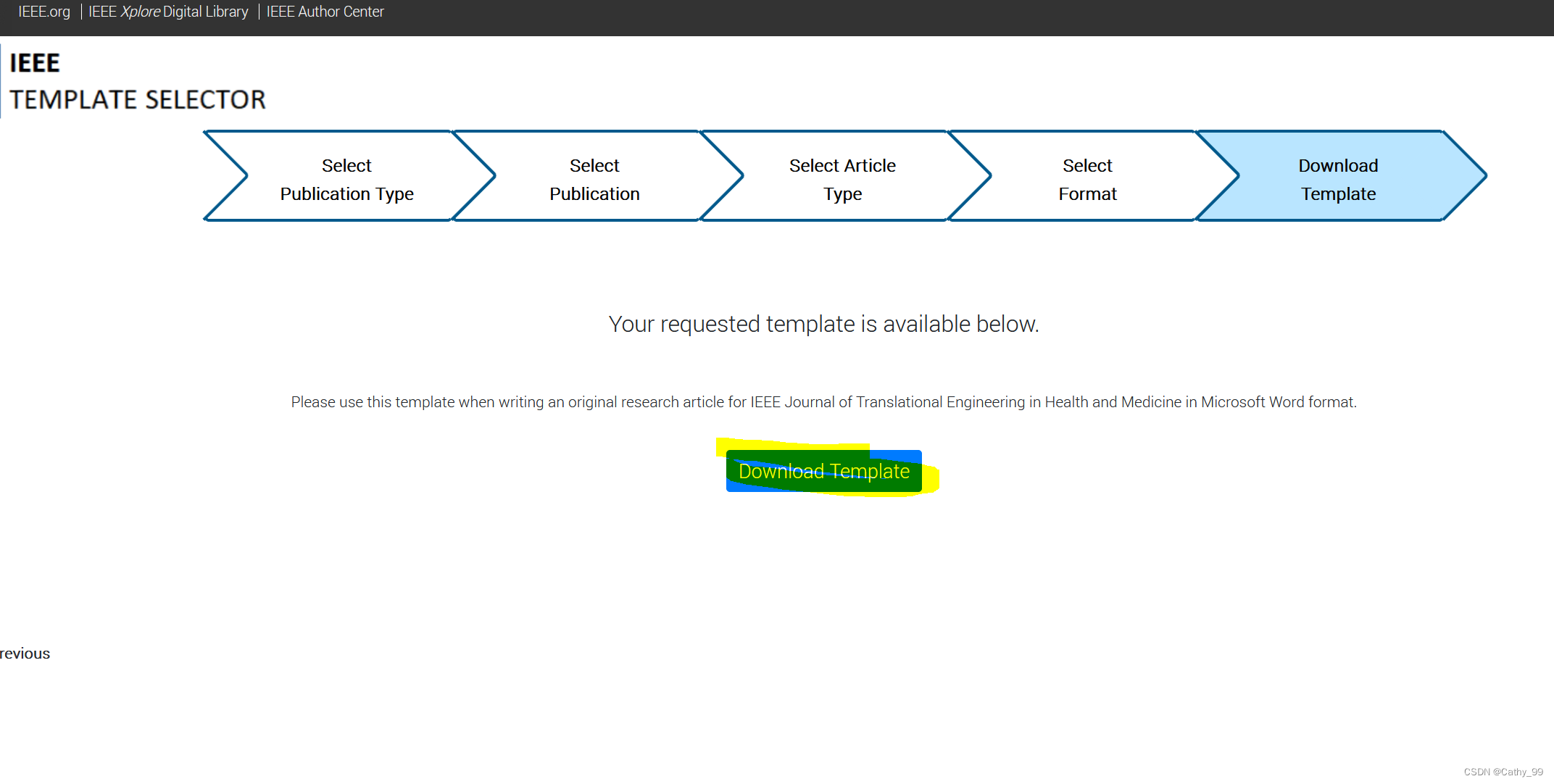 IEEE 投稿模板_ieee tpe模板-CSDN博客