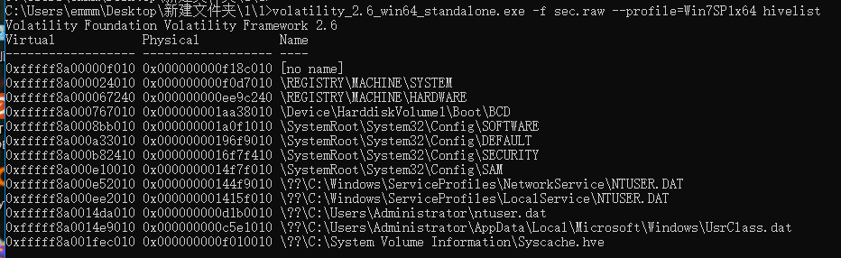 volatility常用的命令_volatility命令-CSDN博客