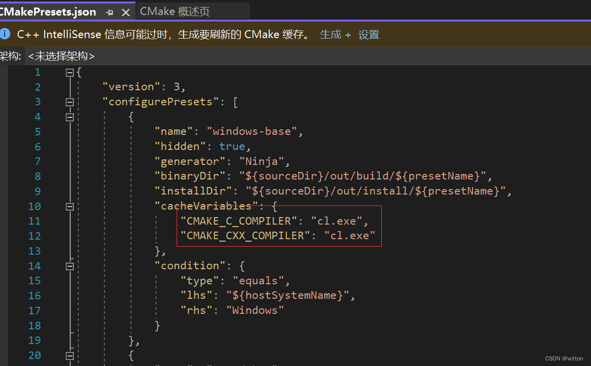 Visual Studio 2022使用MinGW来编译调试C/C++程序_cmakepresets.json-CSDN博客