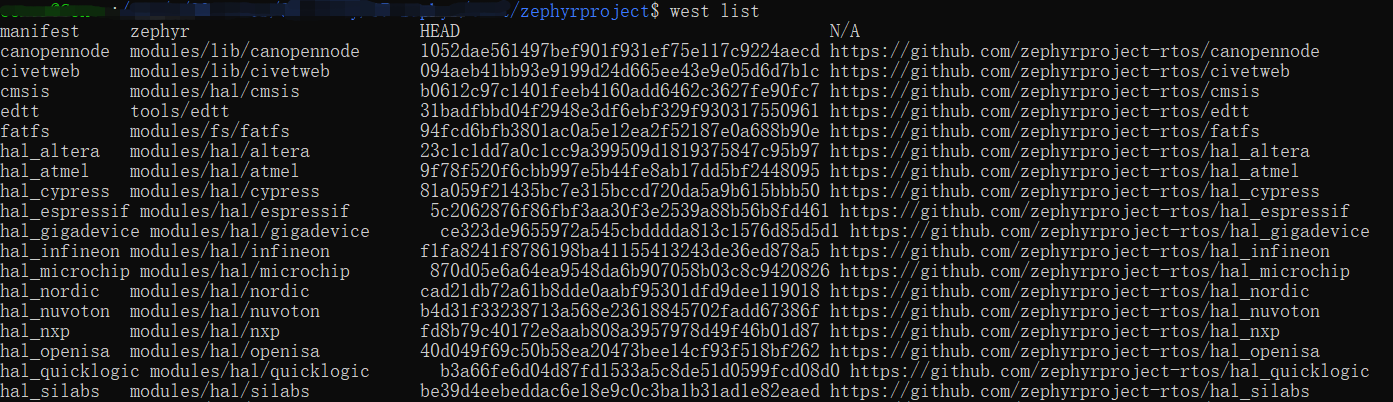 Zephyr-WEST工具_command failed: west init -l --mf west.yml-CSDN博客