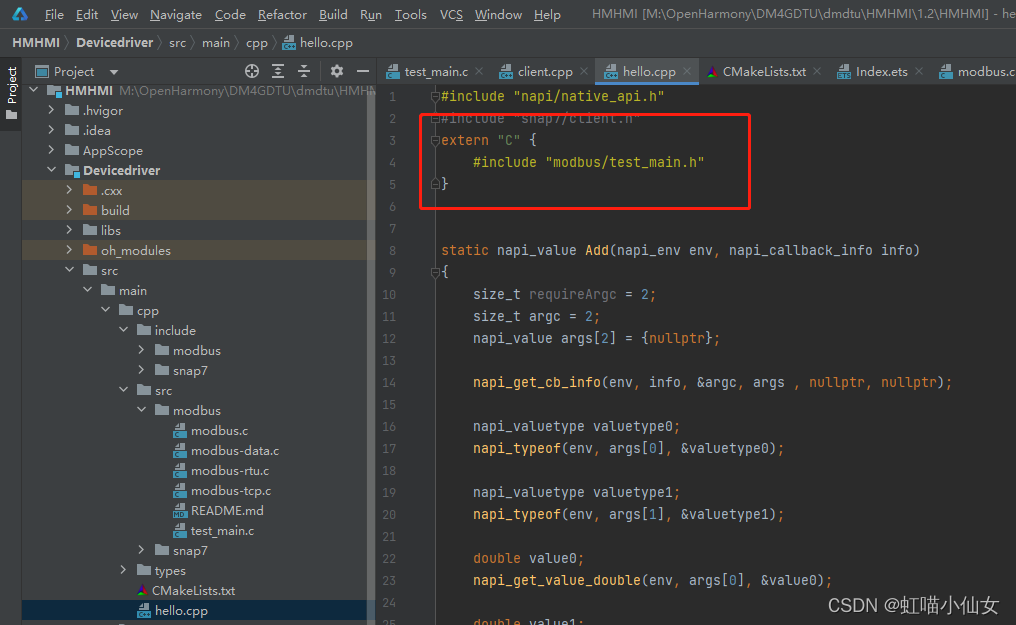 基于OpenHarmony 系统通过Modbus协议读取设备数据_modbus从站读取主站数据-CSDN博客