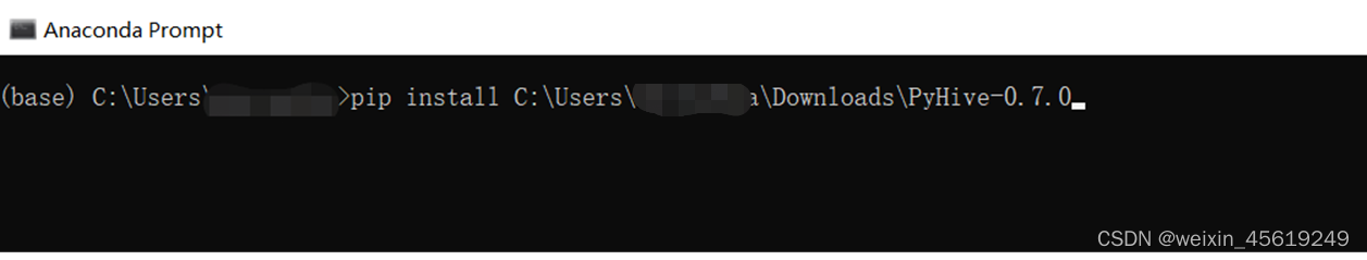 Python/Anaconda下载安装pyhive库_pyhive下载-CSDN博客