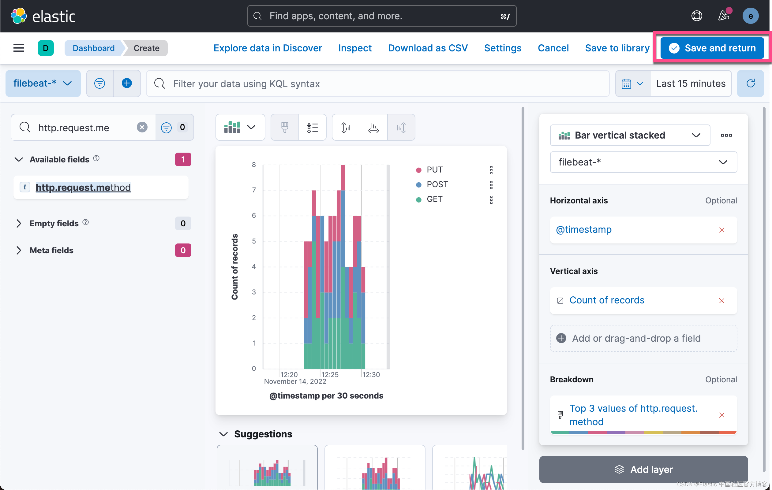 Elasticsearch：使用 Filebeat 从 Node.js Web 应用程序提取日志_must use tls 1.2 or higher-CSDN博客