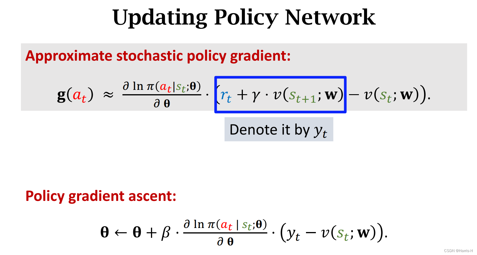 Policy Gradient with Baseline_policy gradients:reinforce with baseline-CSDN博客