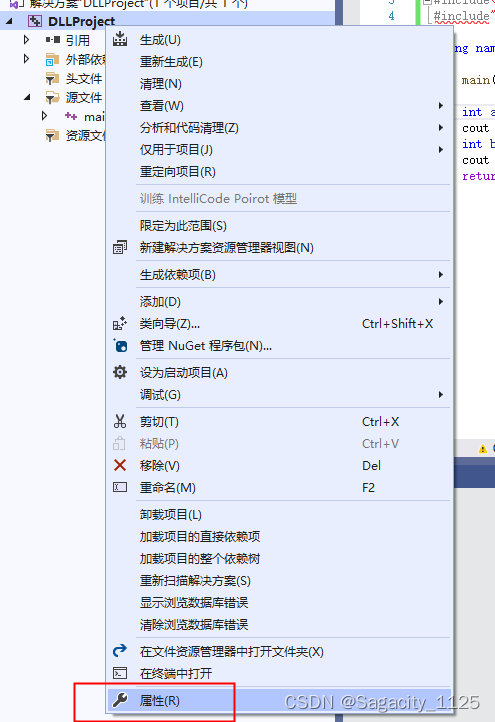 vs2019生成dll并调用（方式一）_vs2019调用dll-CSDN博客