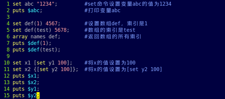 Tcl基础知识_tcl脚本打印-CSDN博客