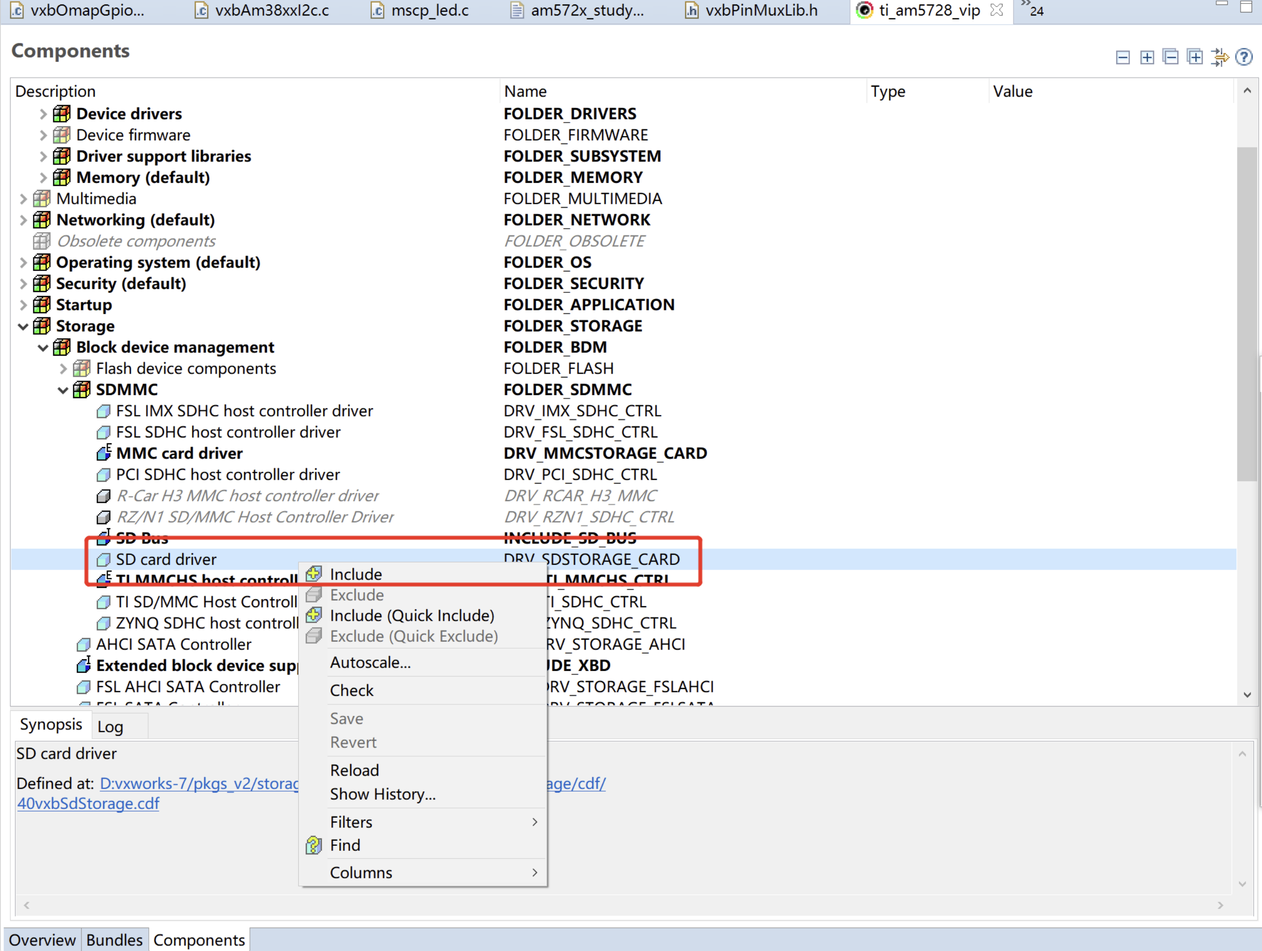 VxWorks driver development: SDIO driver and file system - Programmer Sought