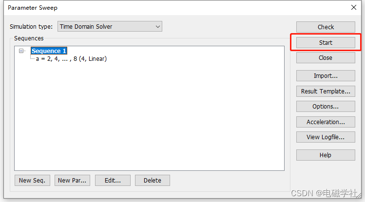 Cst仿真指导 参数寻优问题求解——parameter Sweep、optimizationset Parametersweep Options Csdn博客 