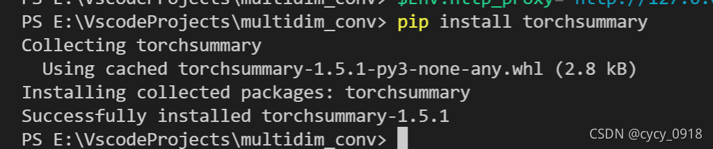2021 11 13 Conda Install Torchsummary Csdn博客