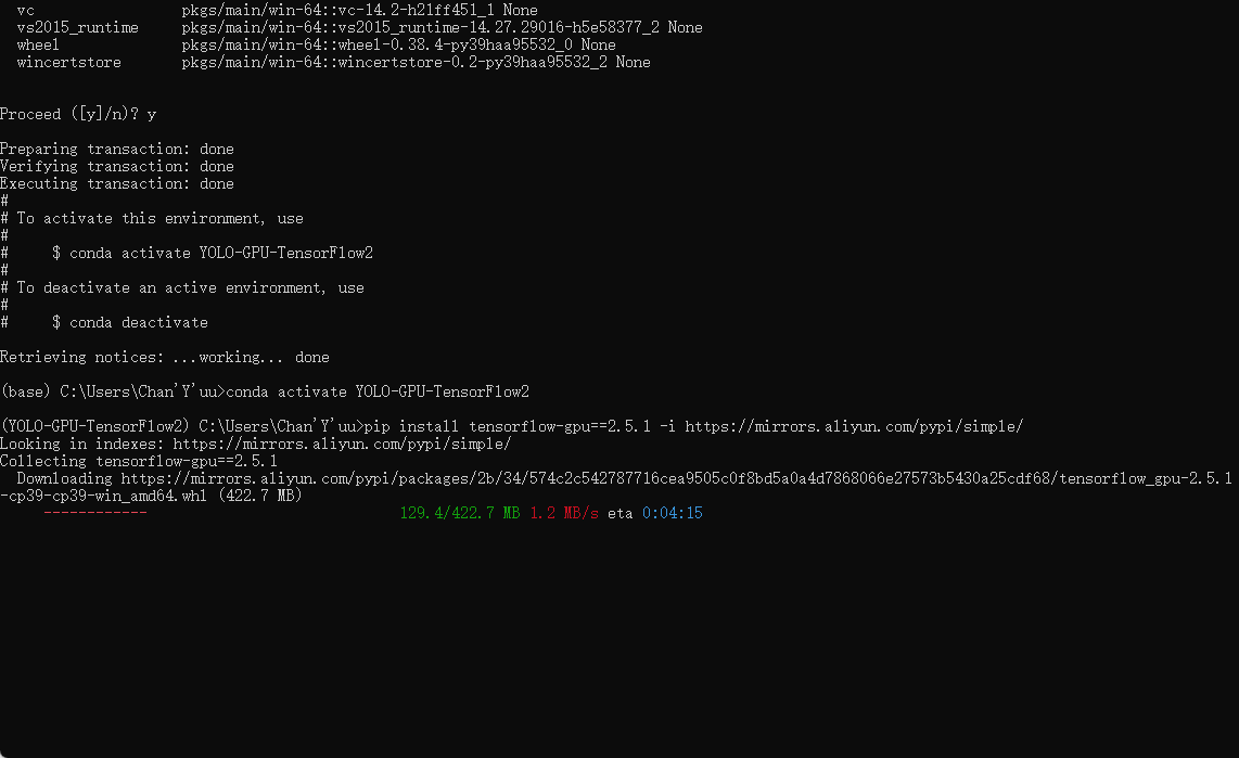 windows下搭建yolo识别（anaconda+anaconda+TensorFlow+python3.9）_yolo windows-CSDN博客