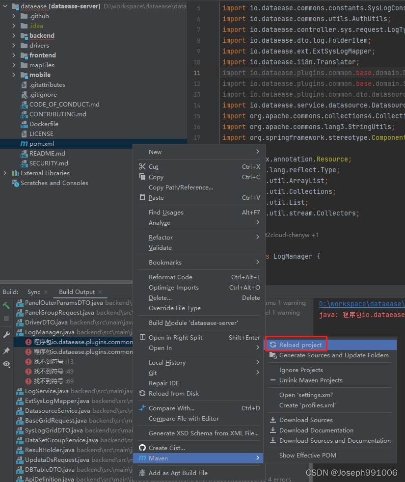 DataEase源码部署到本地-CSDN博客