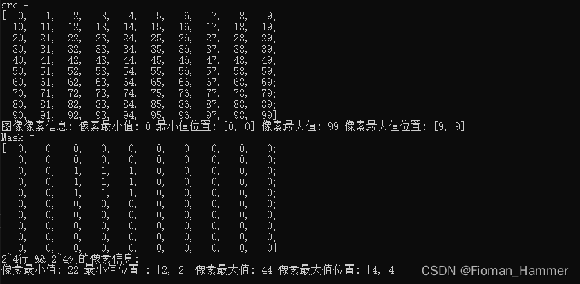 Opencv07 图像的像素值统计opencv 统计像素数量 Csdn博客 