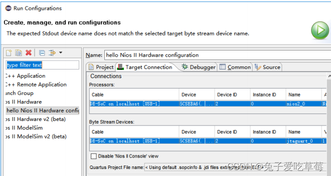 实验2-Nios-II入门实践_nios ii设计实例-CSDN博客