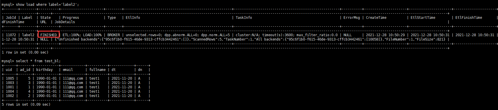 StarRocks（三）数据导入与查询_starrocks 查询两小时内数据 sql-CSDN博客