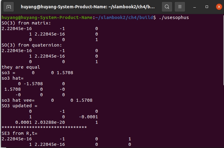 Slam Fourth Lecture Sophus Library Compilation Problem Programmer Sought