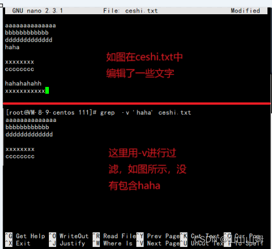 Linux文件操作基础指令grep、管道和输出入重定向grep 写入文件 Csdn博客