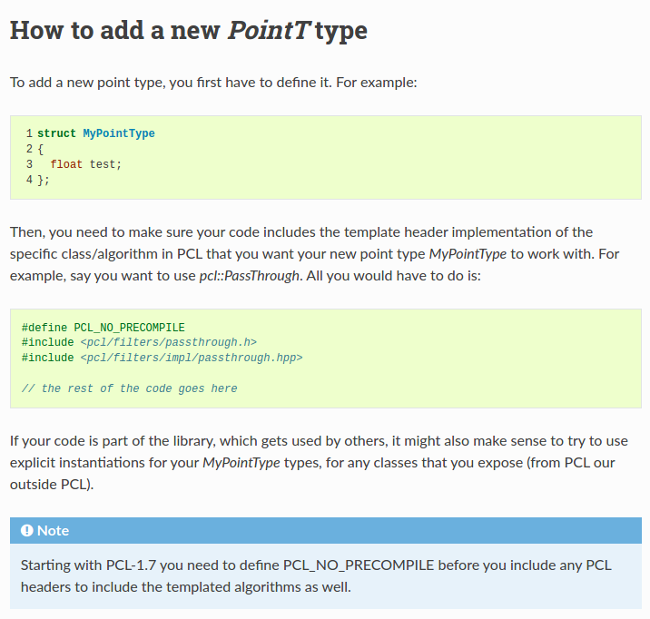 自定义点云类型使用pcl库函数时出现‘未定义的引用’问题解决-CSDN博客
