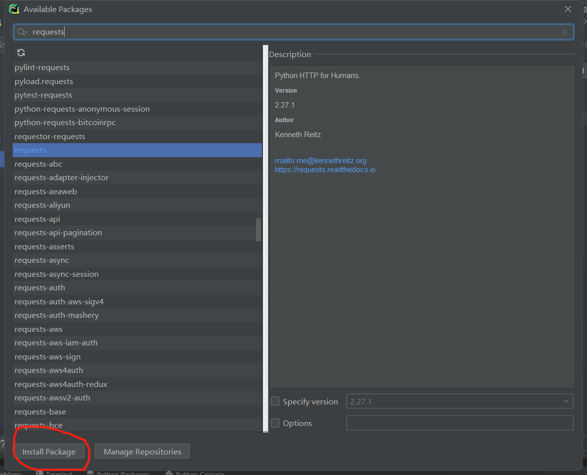 pycharm导入第三方模块_pycharm安装pywifi-CSDN博客