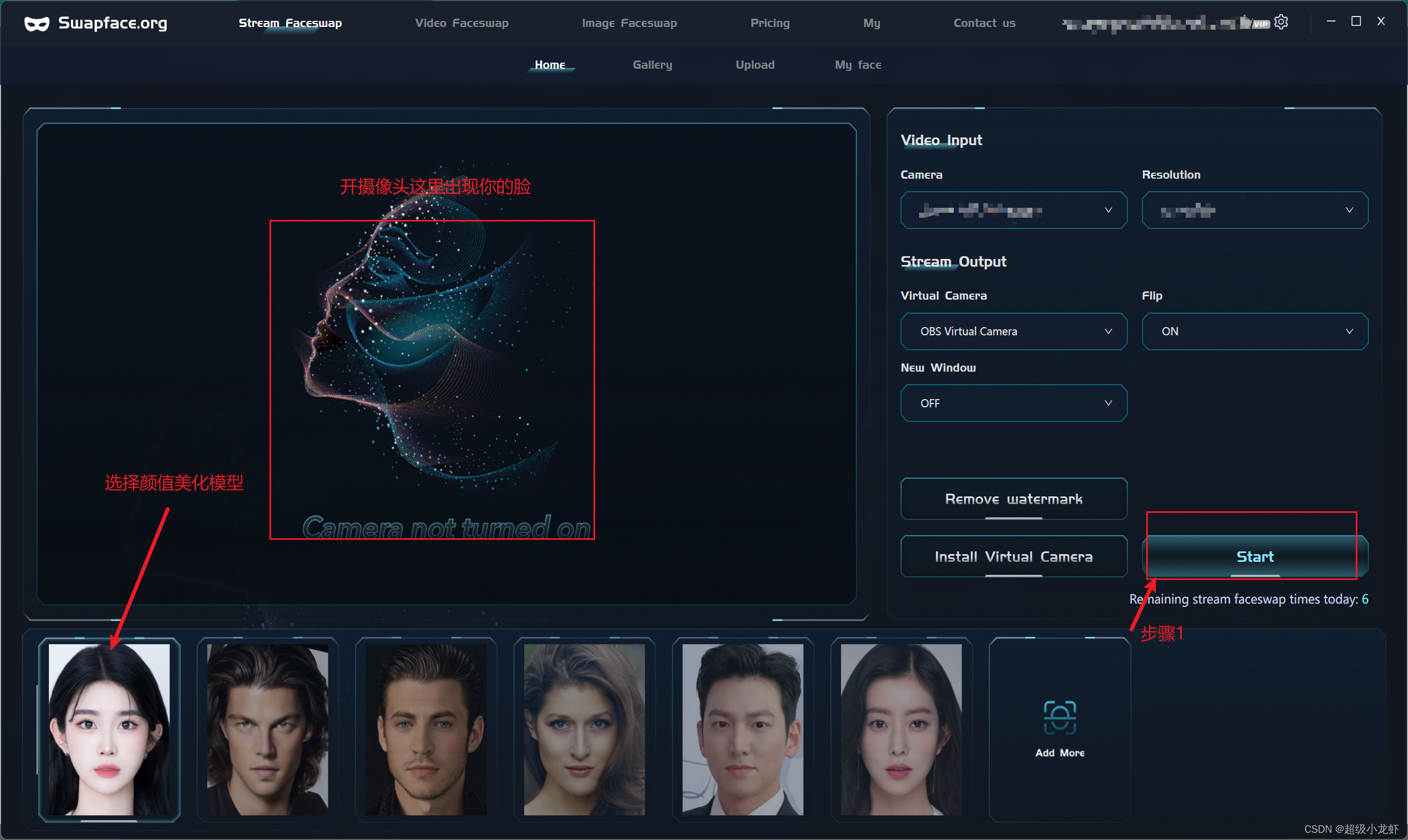 swapface使用教程-CSDN博客